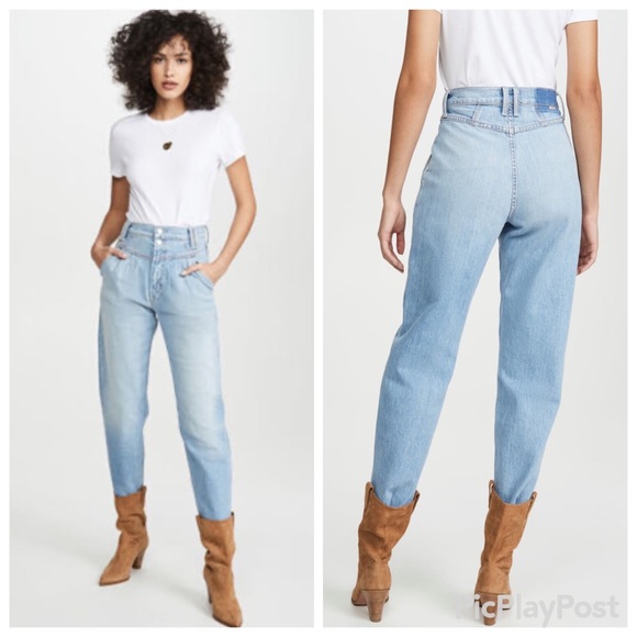 MOTHER | Jeans | Mother Superior The Pleated Popular Peg Straightleg ...